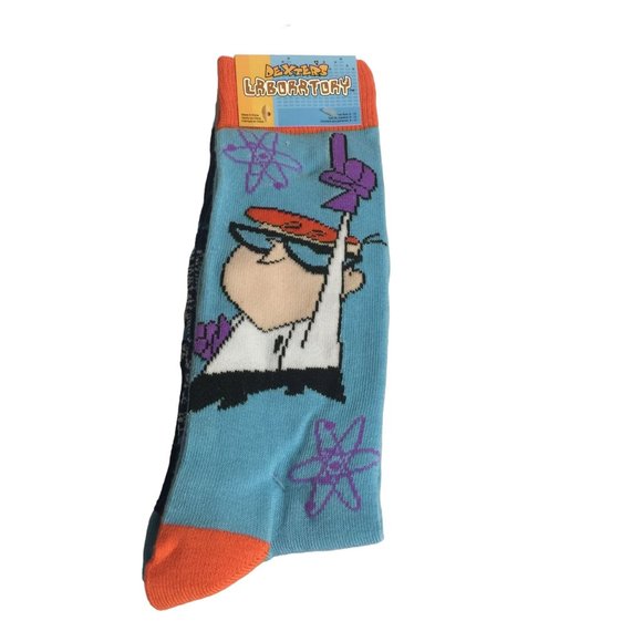 Hyp | Underwear & Socks | Dexters Laboratory Mens Crew Socks Size 62 Set Of 2 Blue Cartoon ...